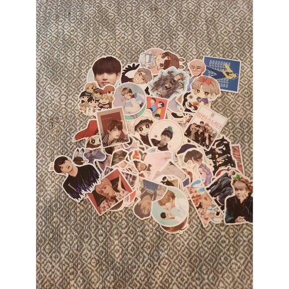 Bts | Other | Bts Stickers Bts Vinyl Stickers Korean Singer Boy Band 75 ...